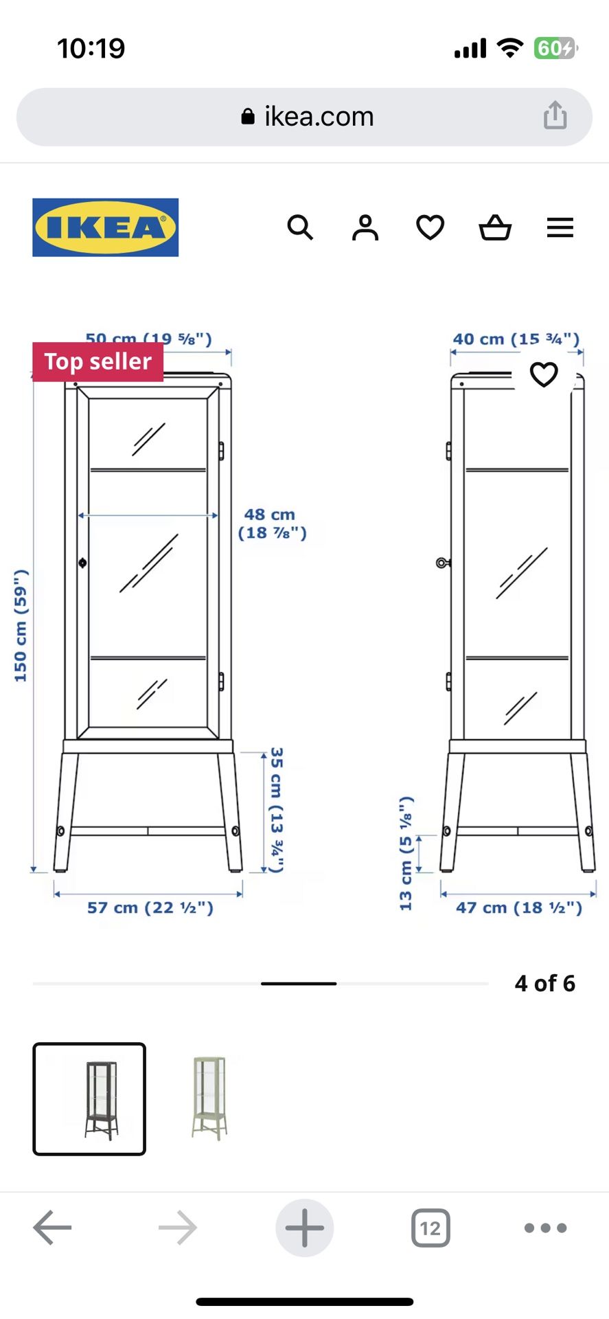 Fabrikor dimensions store