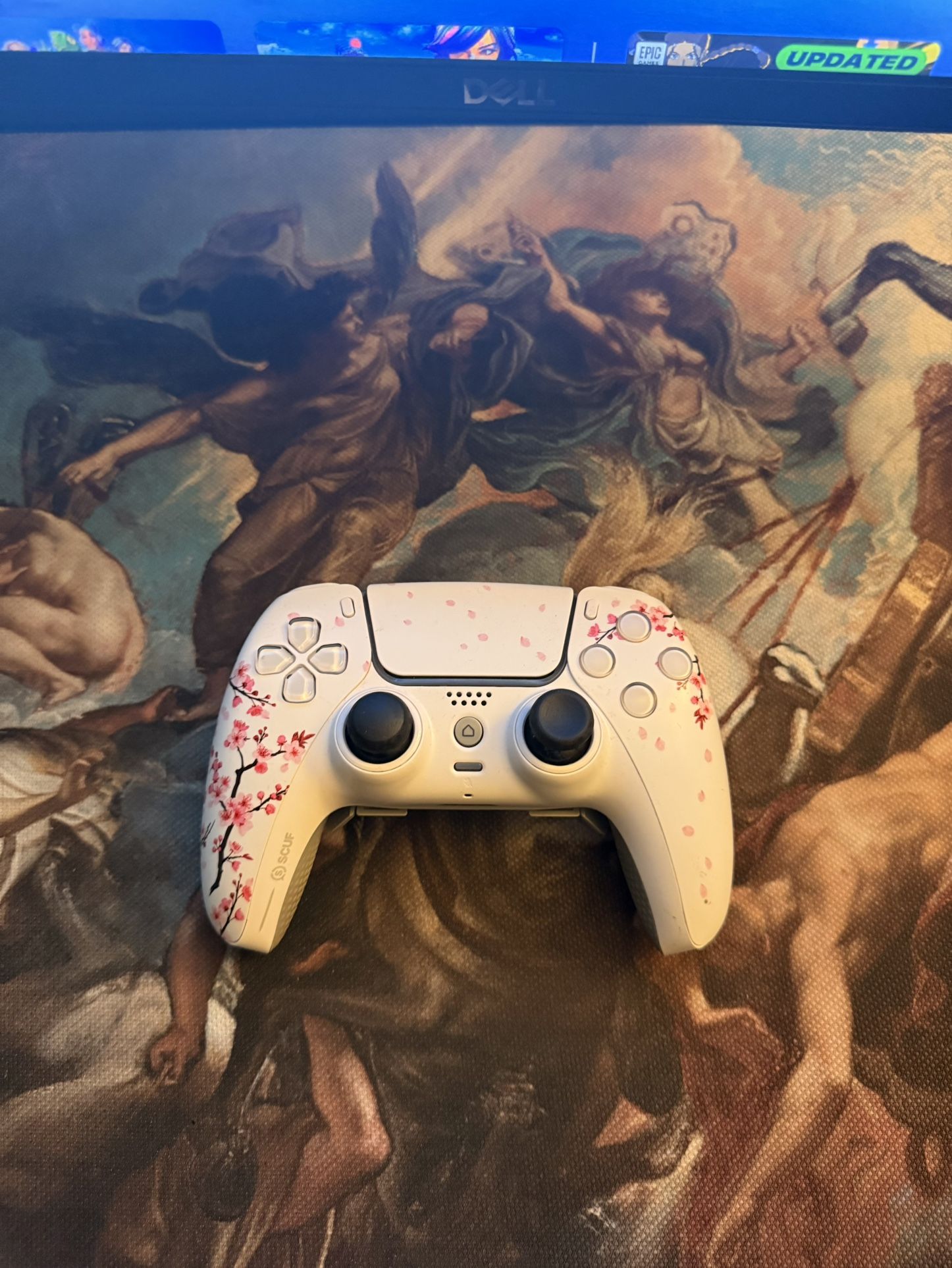 PS5 Scuf Reflex PRO Gaming Controller (white/pink) for Sale in Anaheim ...