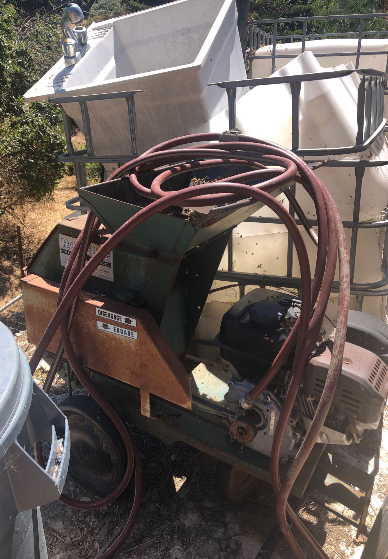 Roto-hoe chipper shredder for Sale in Vista, CA - OfferUp