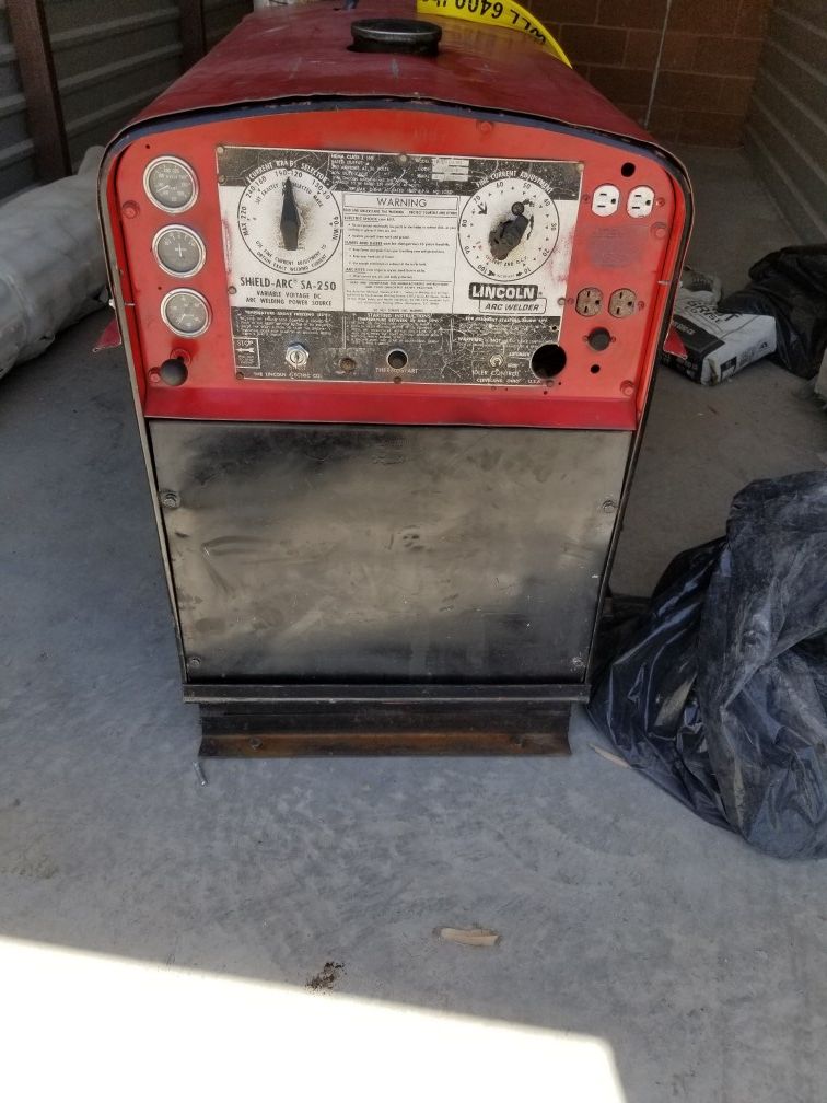 Welder Lincoln SA 250 Perkins 3 Cynlinder Diesel for Sale in Phoenix ...