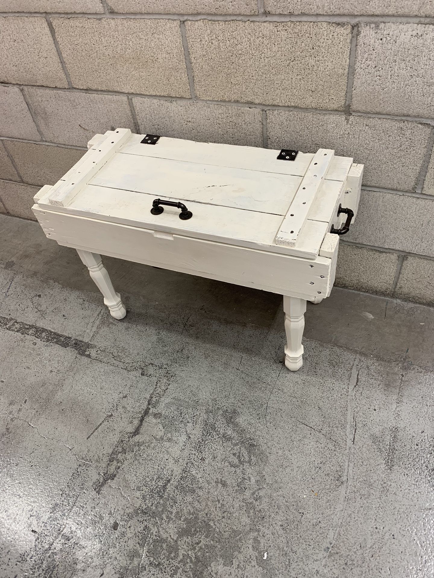 Unusual Table/Table/Side Table/Box Table/Ammo Box Box for Sale in San ...