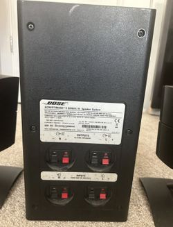 Bose Acoustimass 3 series iv speaker system for Sale in Bose Acoustimass 3 series iv speaker system for Sale in