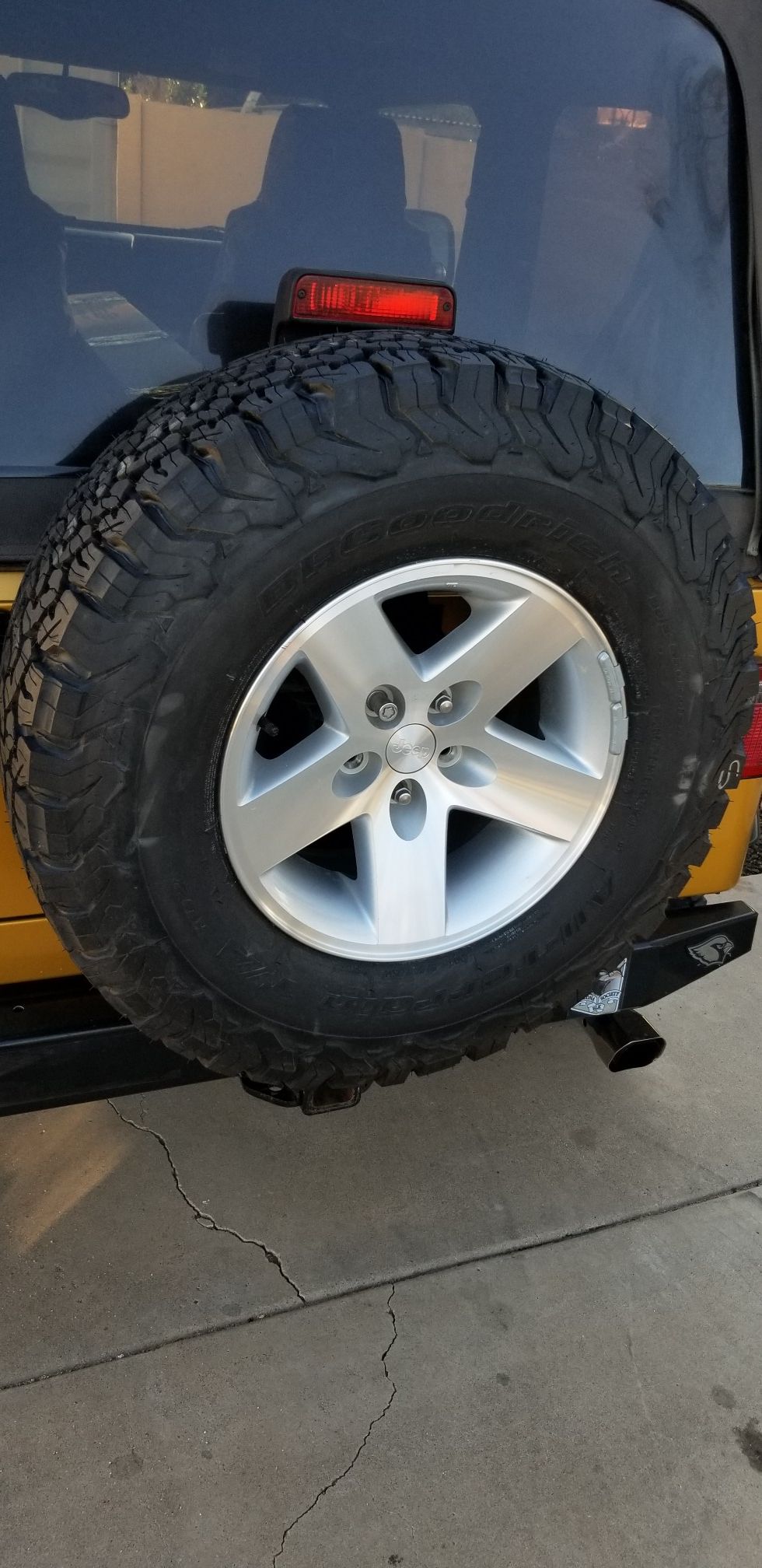 5 total wheels Lt265/75r16 bfg ko2 k02 all terrain a/t at bf goodrich ...