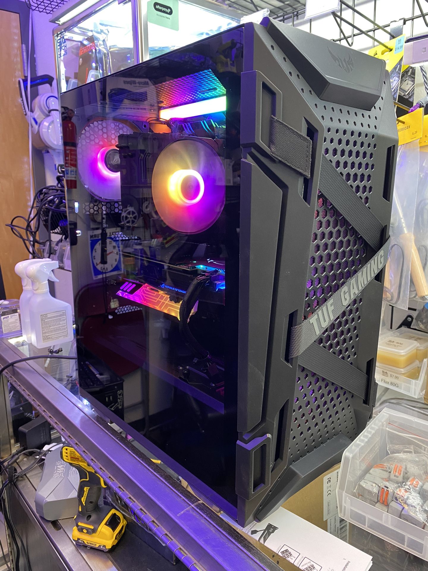 Custom Build Gaming PC ROG Ryzen 5 6 Core 32GB DDR4 512GB M.2 SSD GTX ...