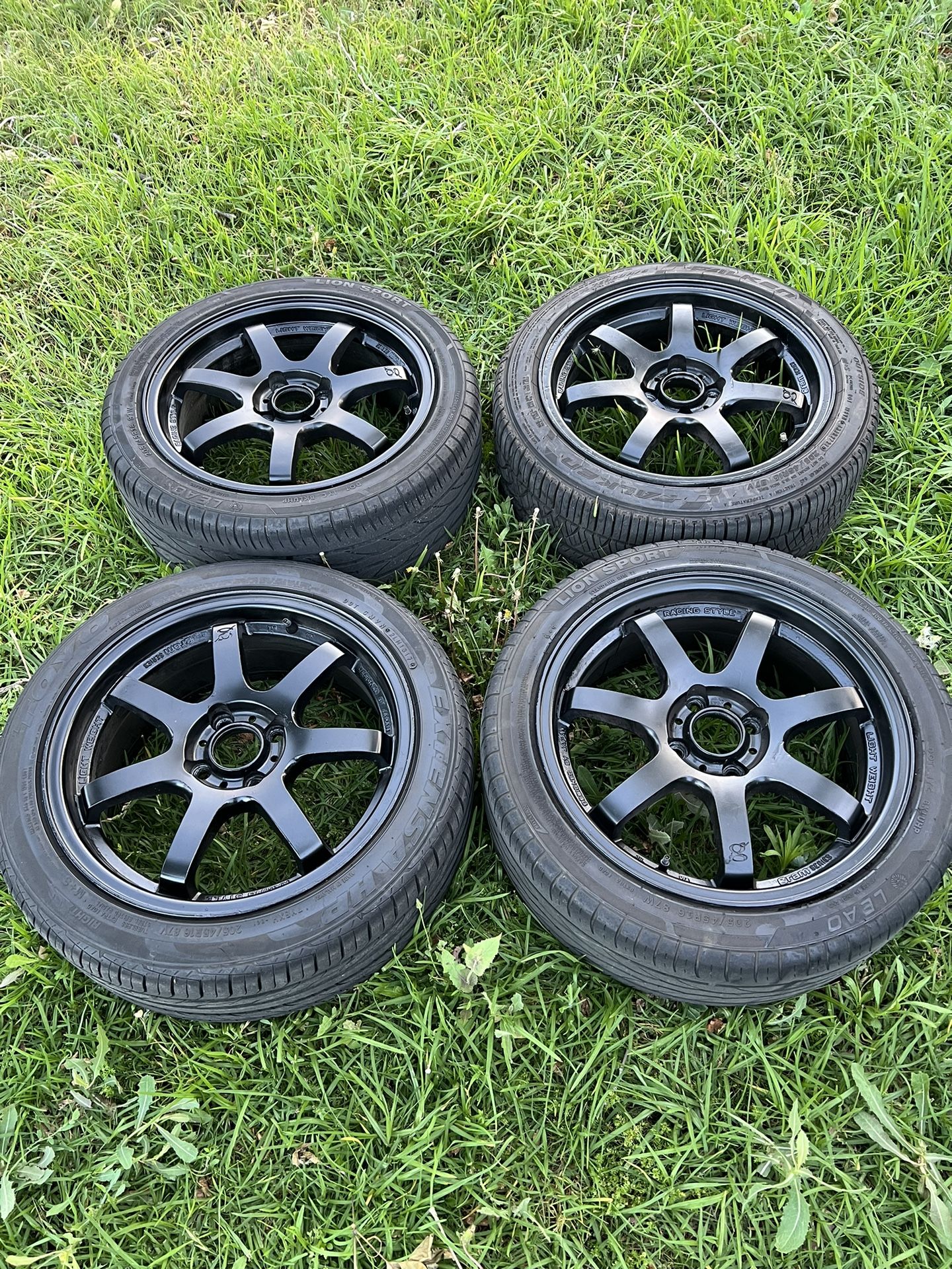 16x7 +38 Gram light 57s 4x100 Rays 16 Inch Rims for Sale in Fontana, CA ...