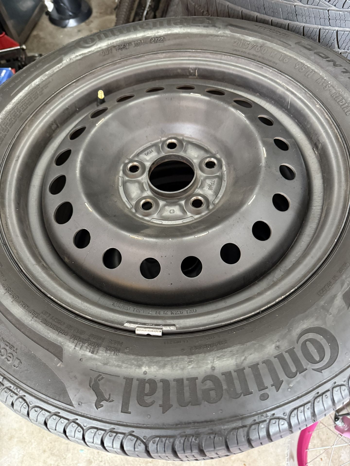 Rims and Tires Continental 215/60/16 4x114.3 for Sale in San Diego, CA ...