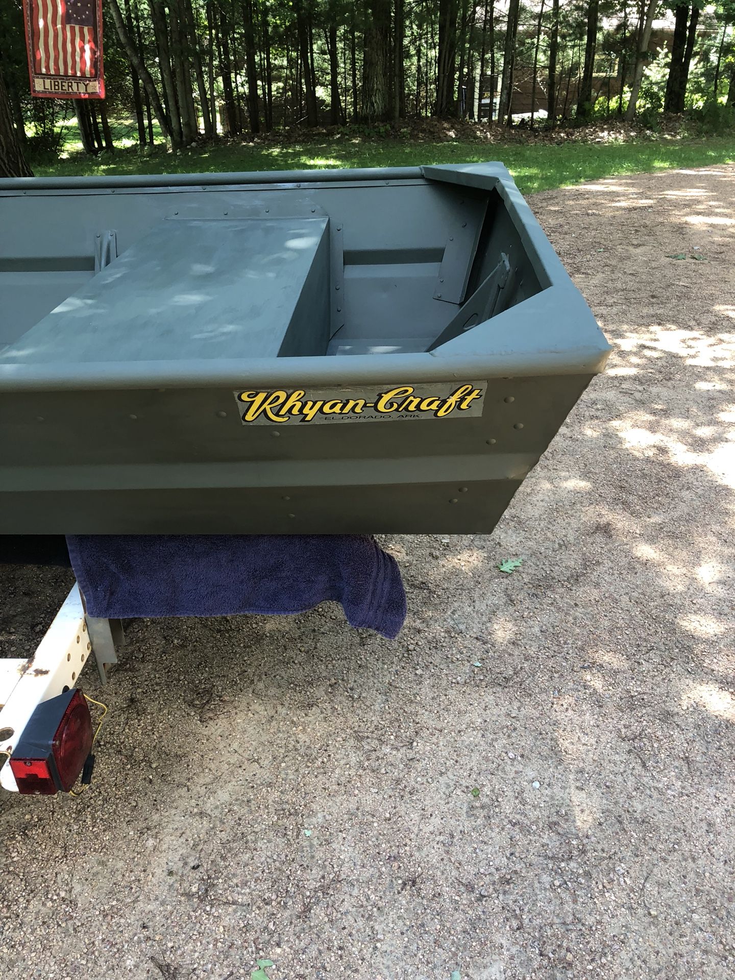 Rhyan Craft 12 foot Jon Boat Fresh Paint for Sale in Minocqua, WI - OfferUp