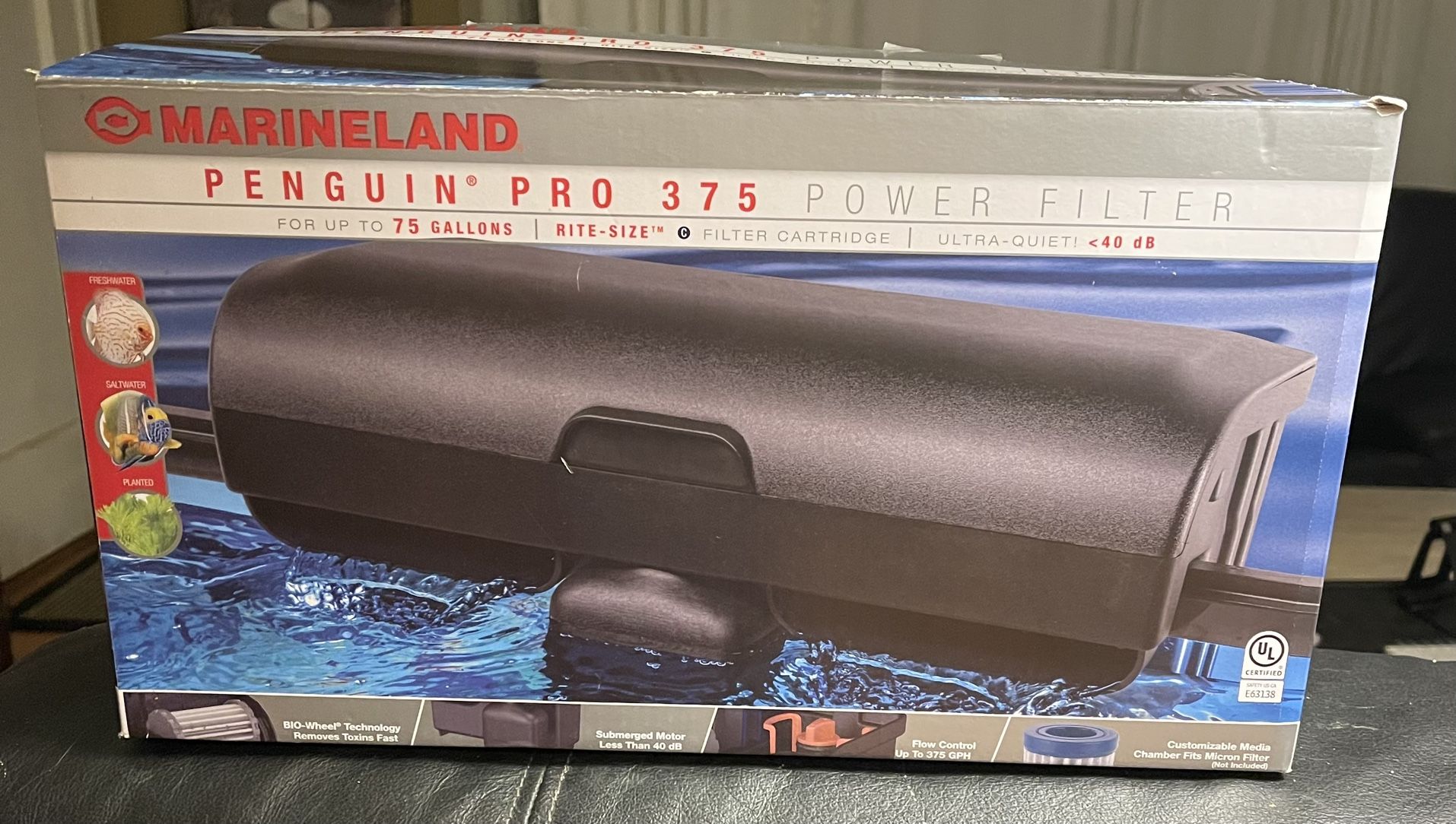 NEW IN BOX! Marineland Penguin PRO 375 Power Filter for Sale in Los ...