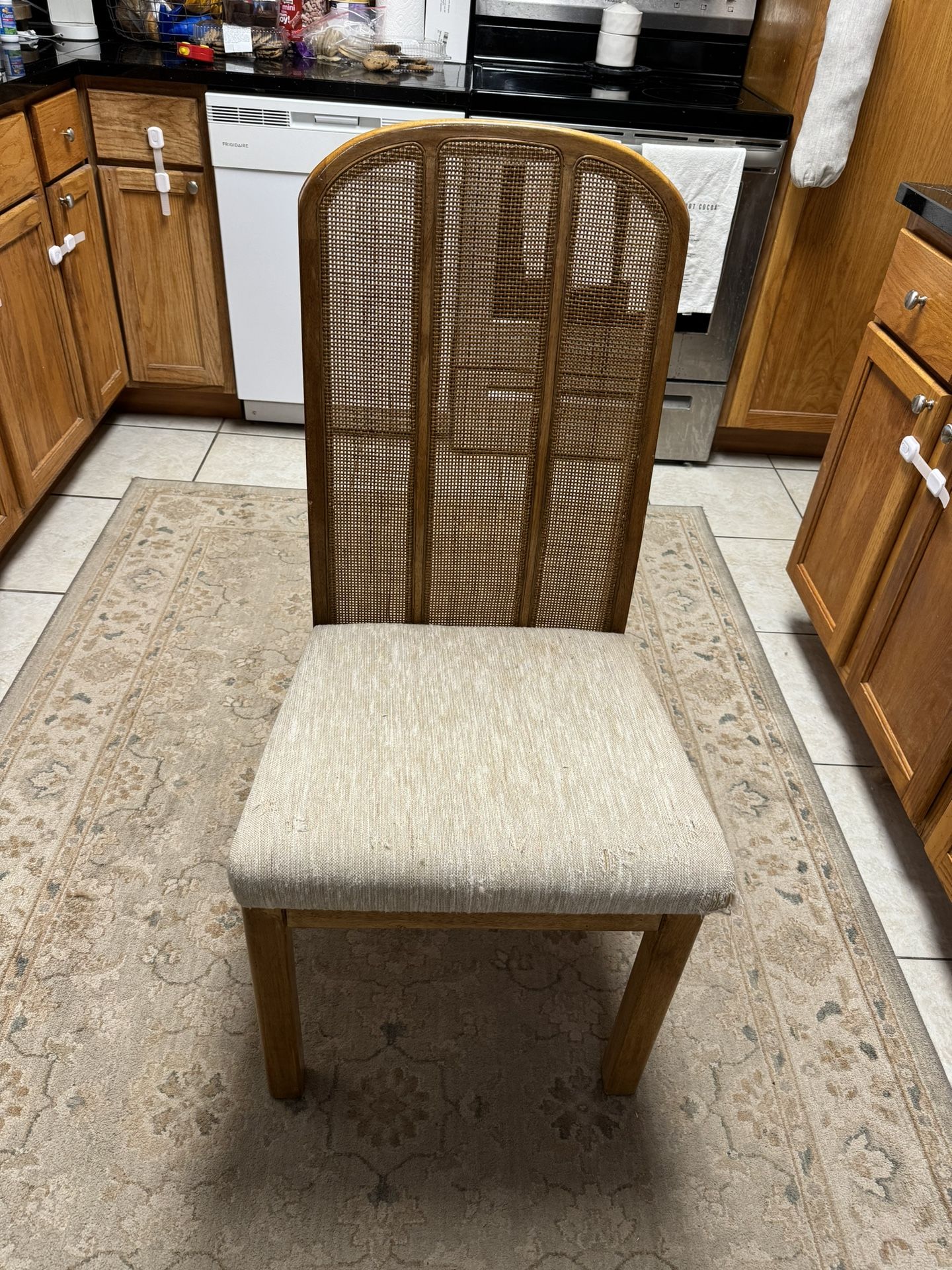 Set Of 2 Dining Room Chairs With Cane Backing for Sale in Seminole, FL ...