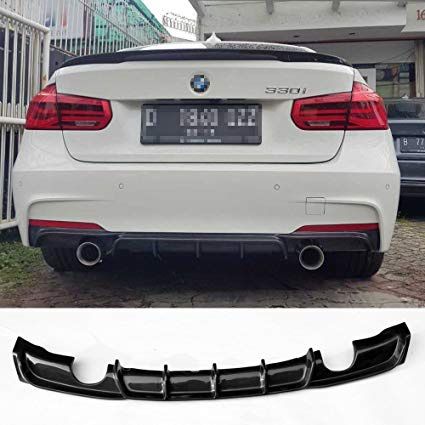 Bmw 3 series f30 m performance diffuser w fins and lip for front and ...