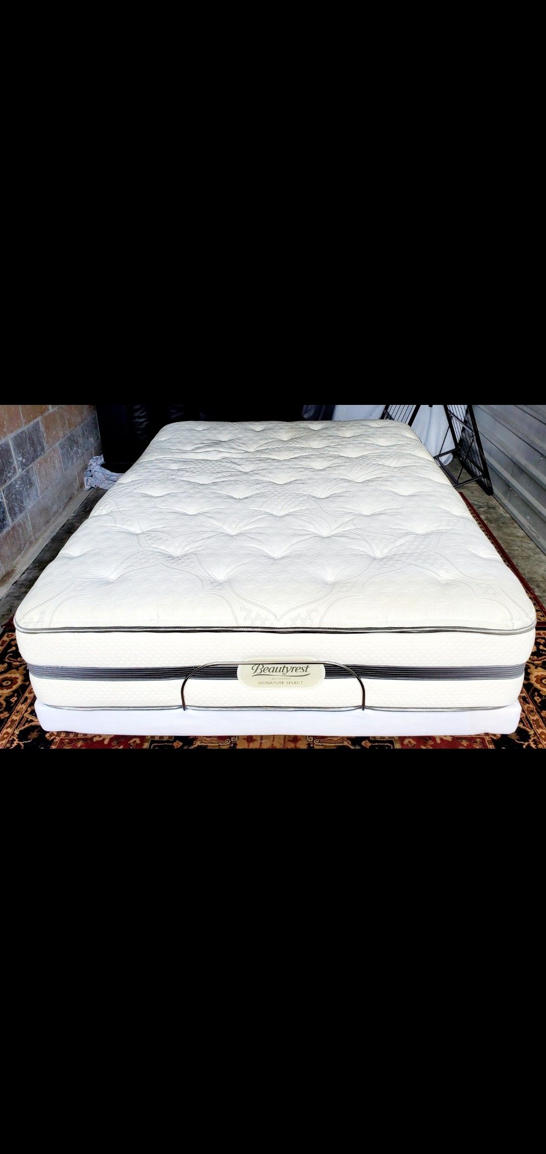 Newer Full Size Serta Adjustable Foundation / Electric Bed Frame and ...