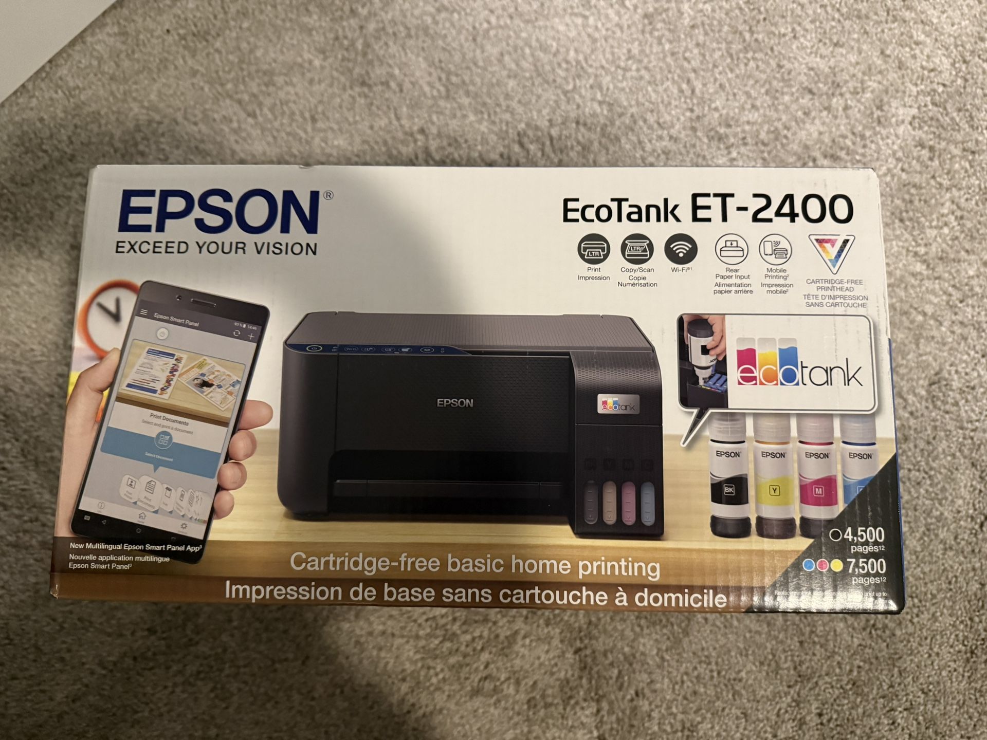 Epson ecotank ET-2400 Printer for Sale in Las Vegas, NV - OfferUp