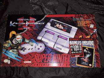 Super Nintendo Box