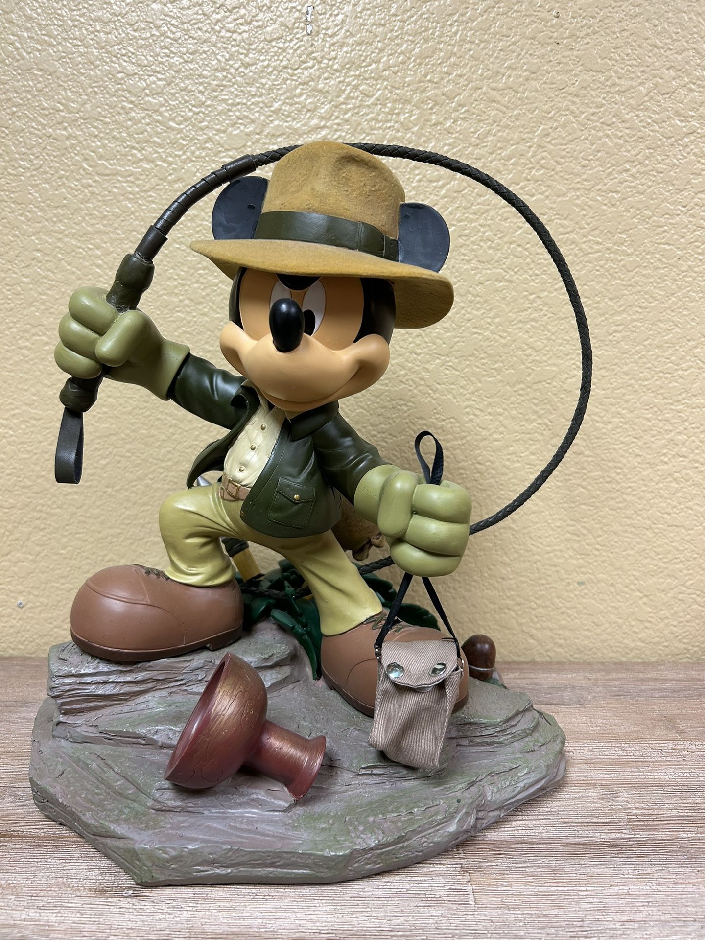 Mickey Mouse As Indiana Jones Disney Figure Statue Collectable ...