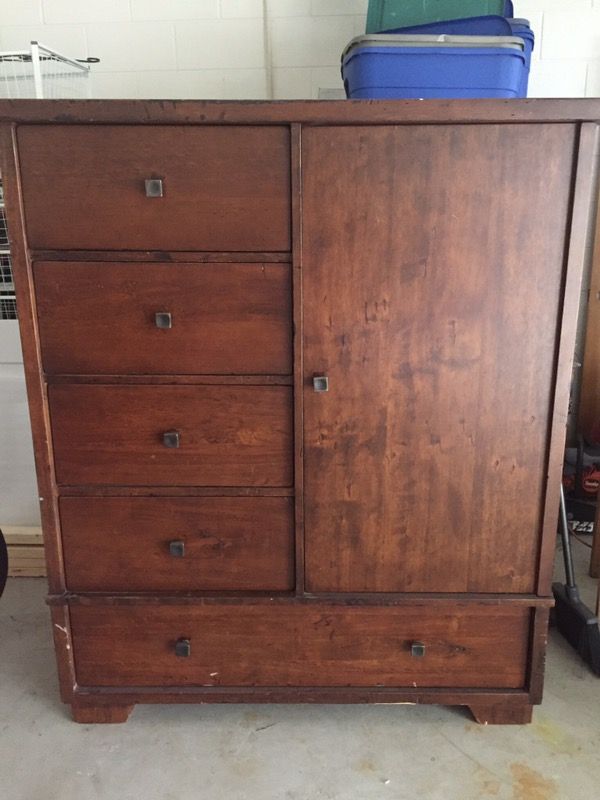 Pottery barn sumatra armoire store