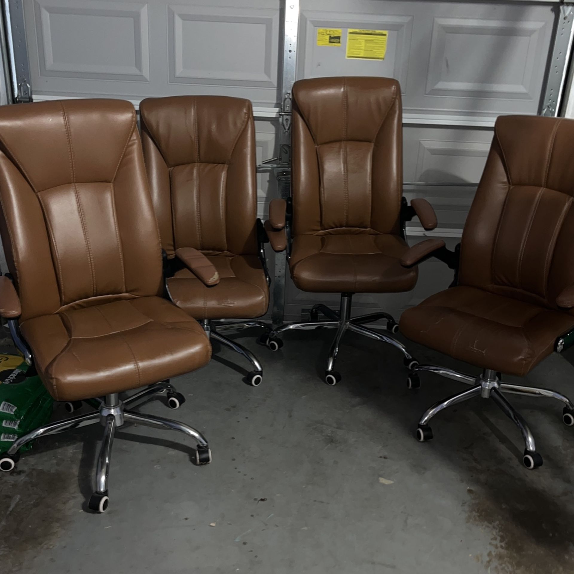 avion customer chair, Brown Burgundy Leather Office Reception Chair for ...