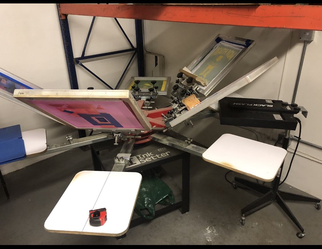 Screen Printing Press 6/6 BBC INK SETTER for Sale in Montclair, CA ...