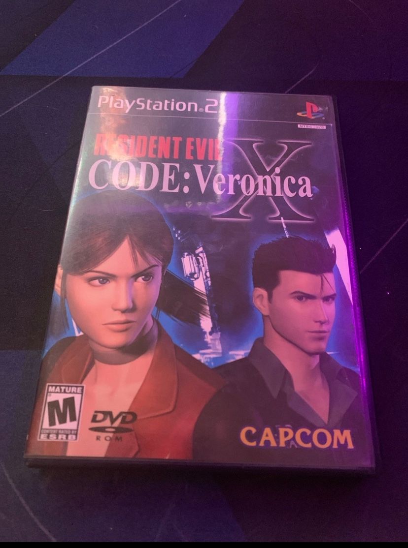 Resident Evil Code: Veronica X (Sony PlayStation 2, 2001) W/ Manual ...