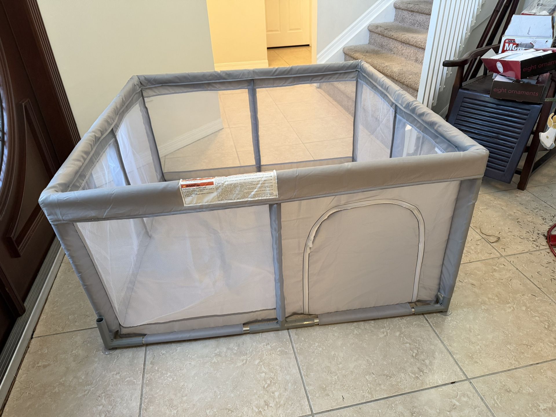 50"x50" Baby Playpen – Sturdy & Safe (26" High) for Sale in Miami, FL ...