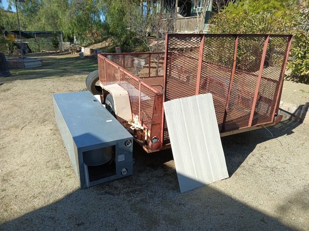 2001 Big Tex 14 Ft Ramp Trailer Industrial Made Permanent Registration ...