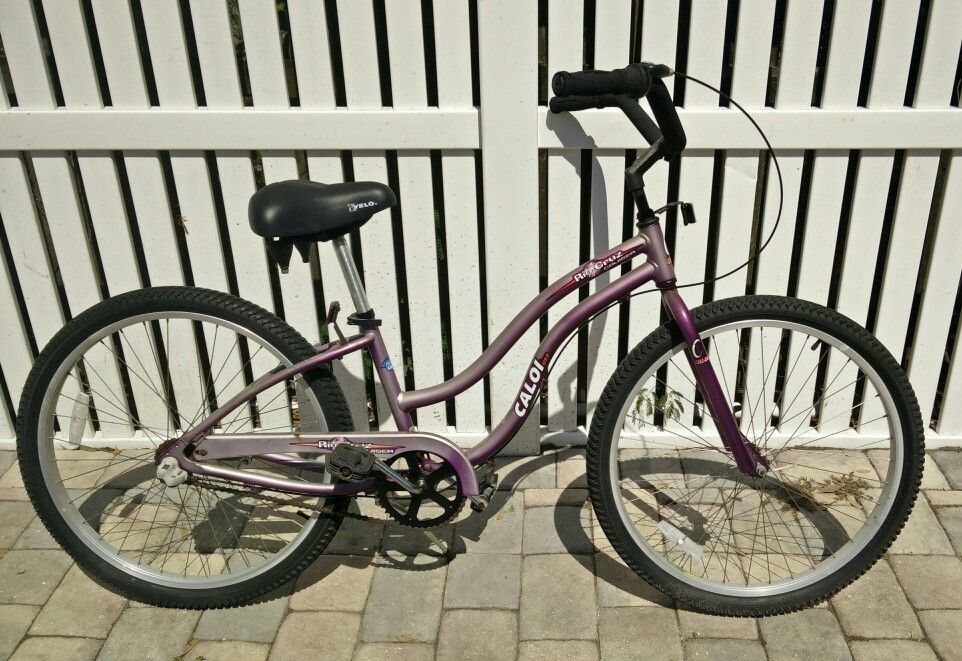CALOI RIO-CRUZ CRUISER BICYCLE, 3 SPEED, NEW TIRES, SMALL FRAME, 26 ...