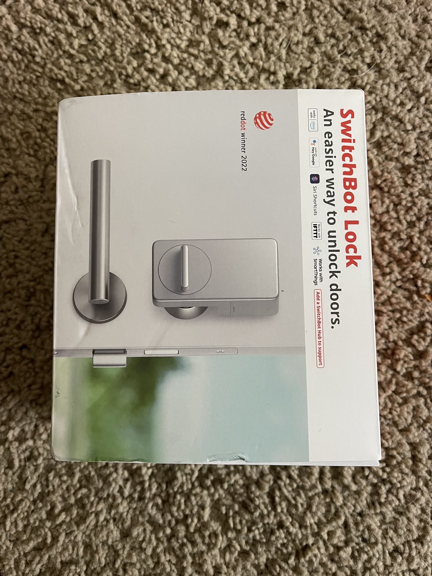 SwitchBot Smart Lock, Bluetooth Electronic Deadbolt Keyless Entry Lock ...