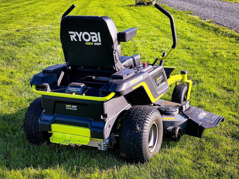 Ryobi 54" Battery Electric Zero Turn Riding Mower for Sale in Arlington ...