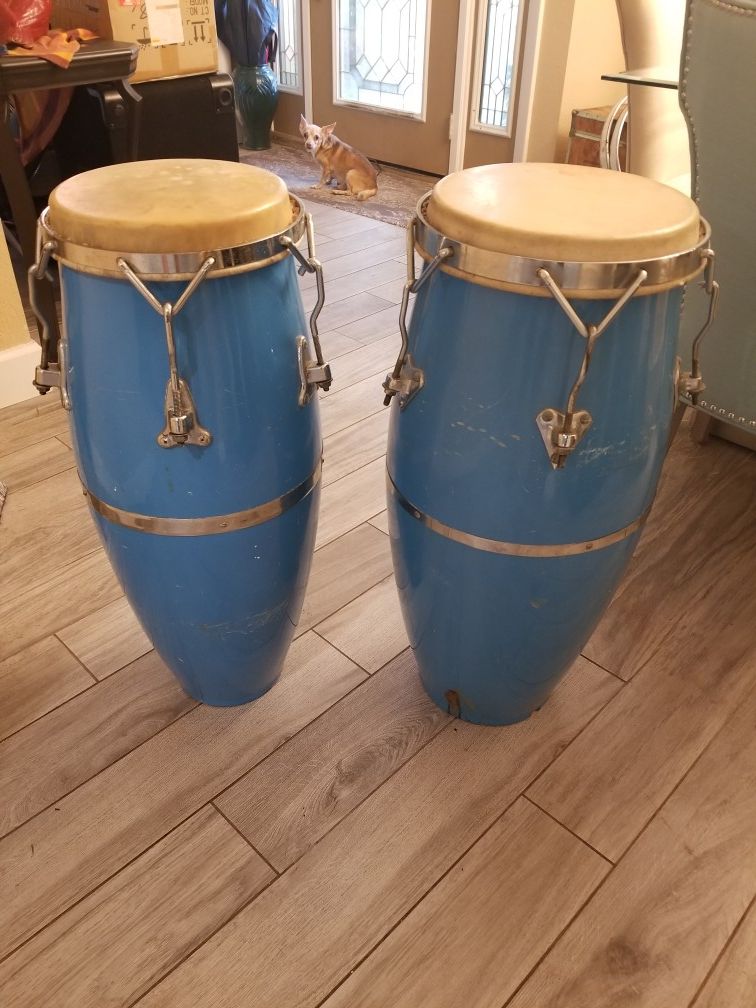 2 vintage fiberglass congas for Sale in Lutz, FL - OfferUp