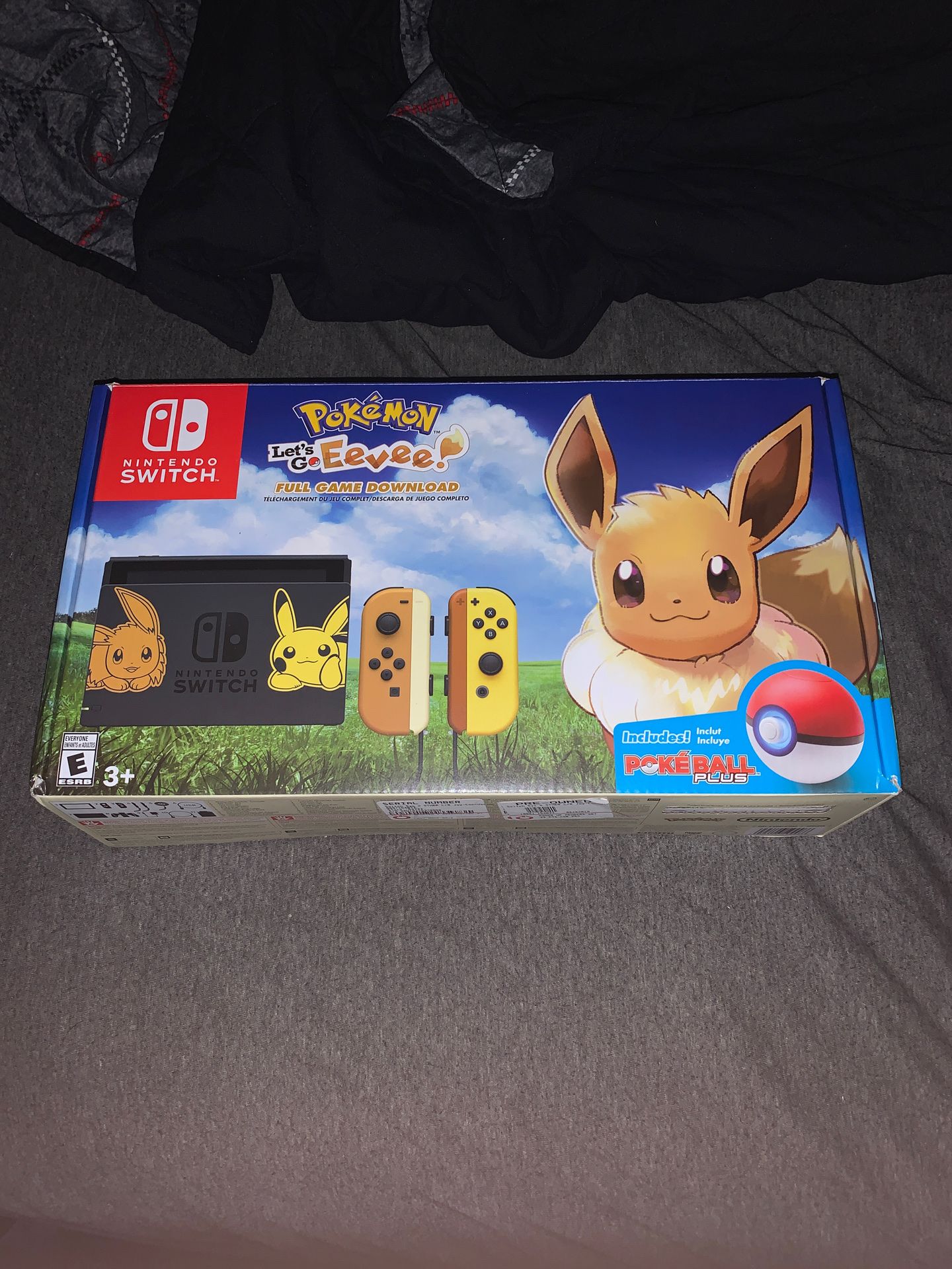 Nintendo switch lets go eevee edition switch (doesn’t come with the ...