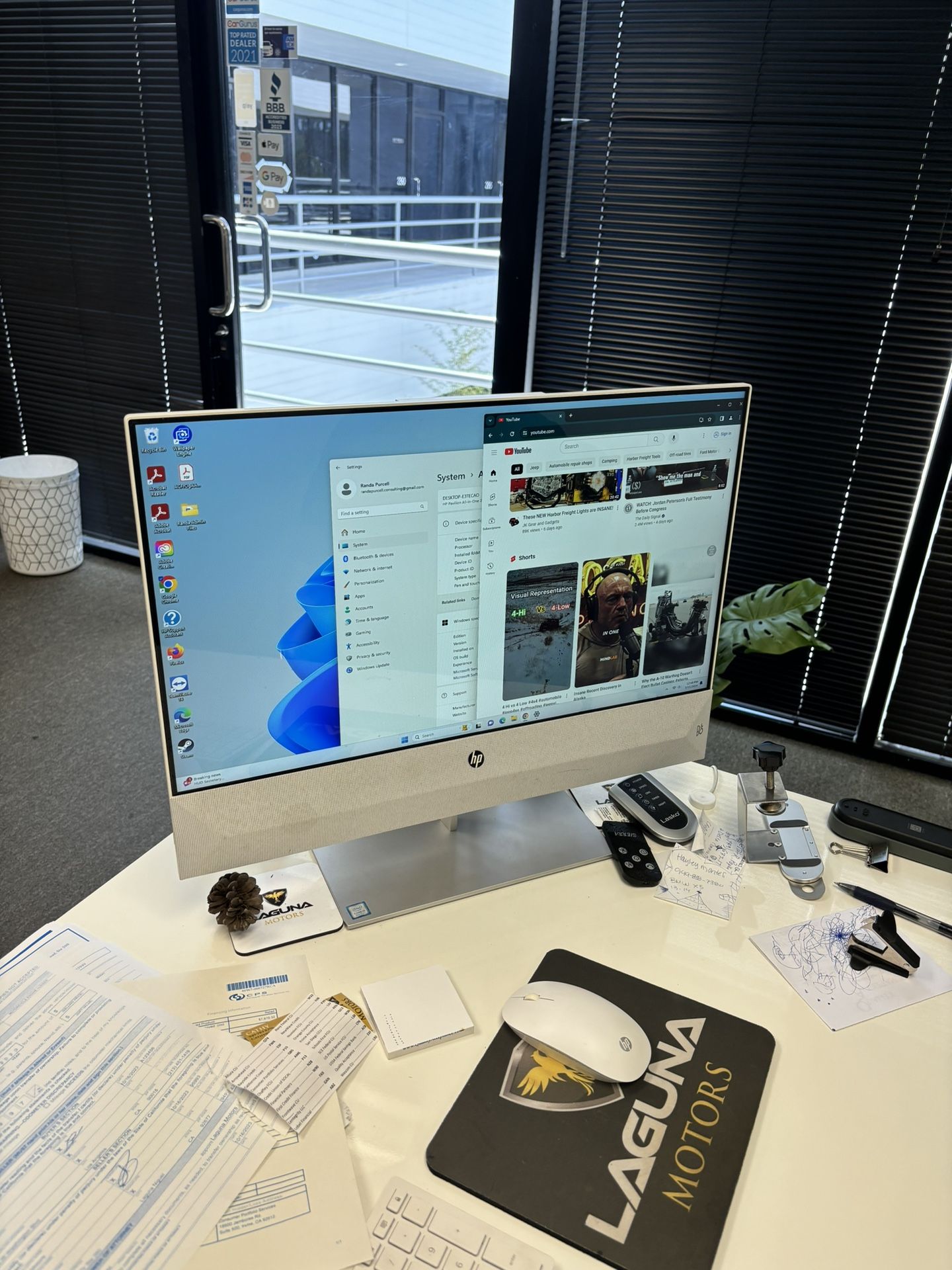 HP computer 27 inch for Sale in Huntington Beach, CA - OfferUp