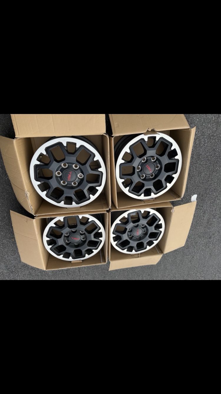 4 — 17x7.5 6x5.5 6x139.7 Stock Tacoma Tundra 4Runner Wheels Rims !! for ...
