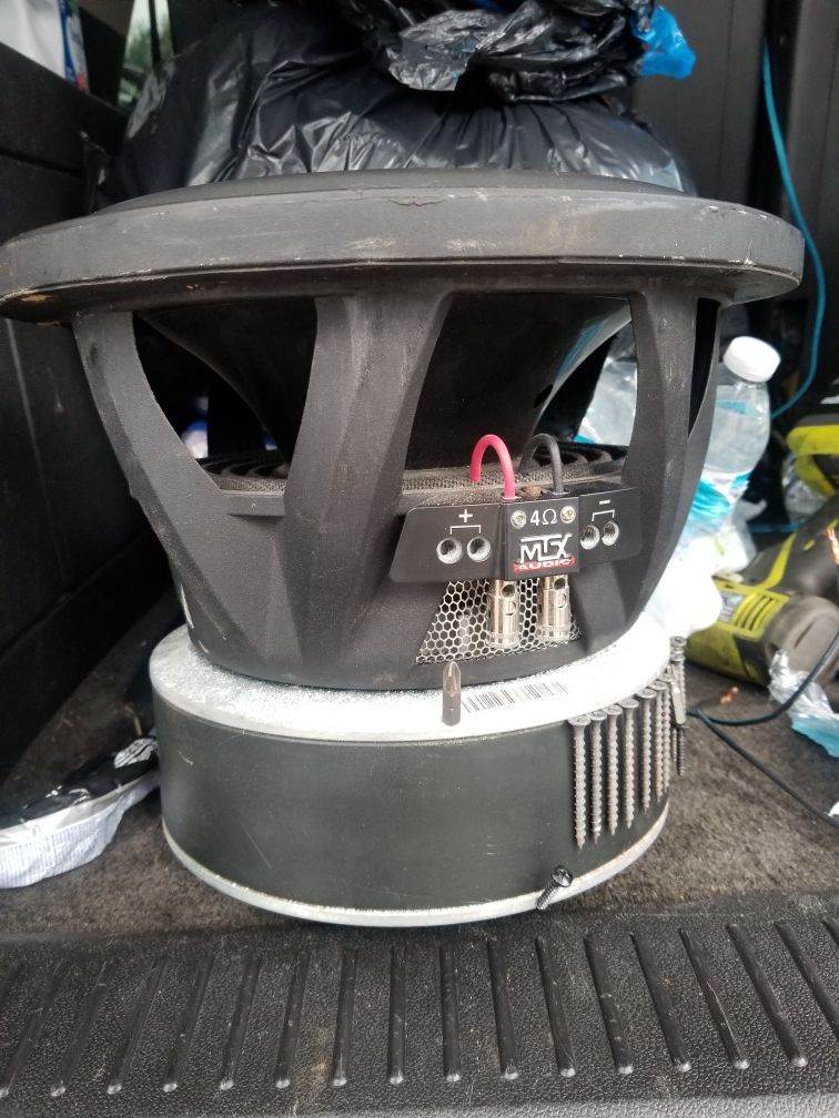 MTX 9500 LAST ONE! 12" SUB IN BOX for Sale in Tacoma, WA - OfferUp