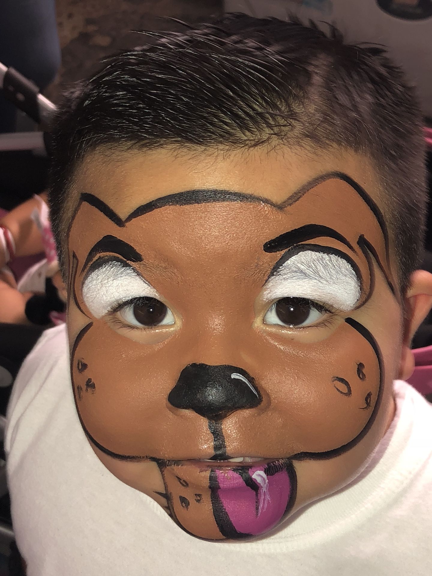 Pluto Face Paint