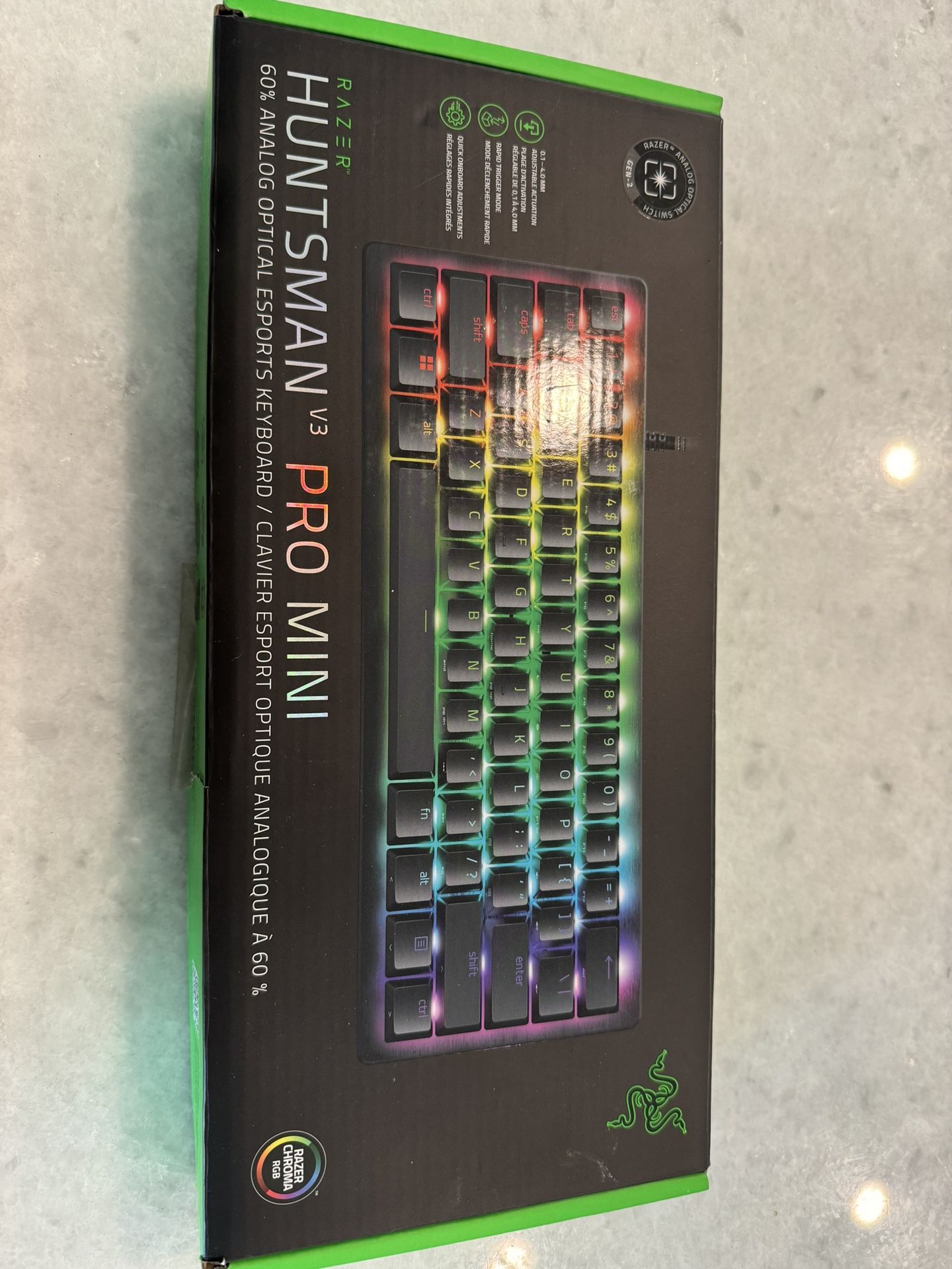 Razer Huntsman V3 Pro Mini 60% Keyboard for Sale in Glendale, AZ - OfferUp