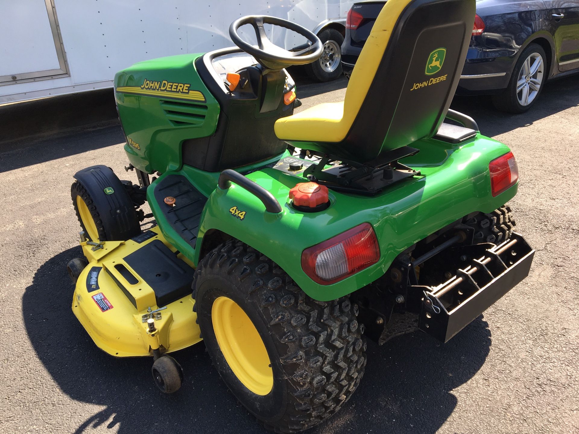 John Deere X595 Diesel Lawn Tractor for Sale in Colora, MD - OfferUp