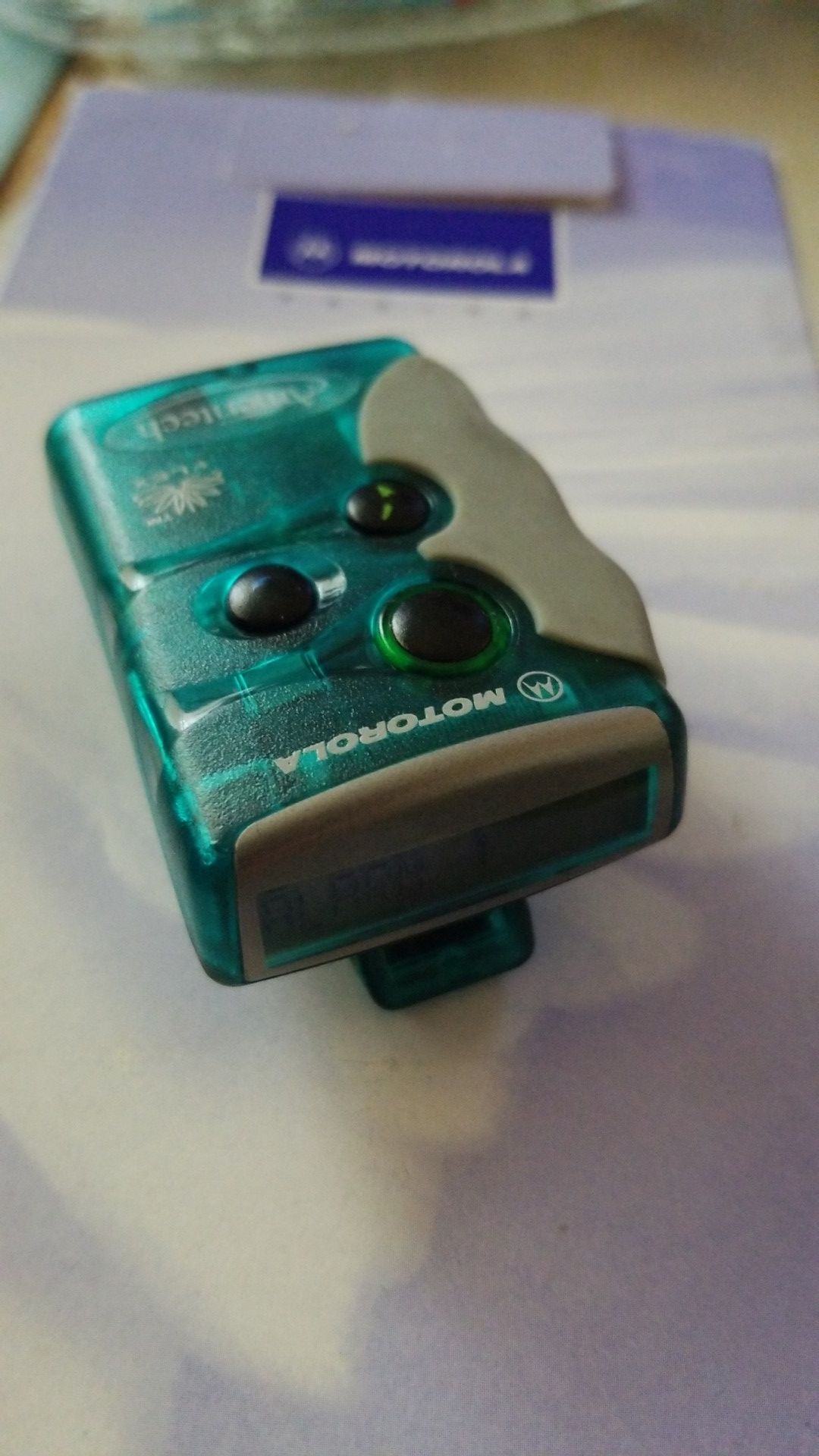 Motorola Flex Pager/ Beeper - Teal for Sale in Indianapolis, IN - OfferUp