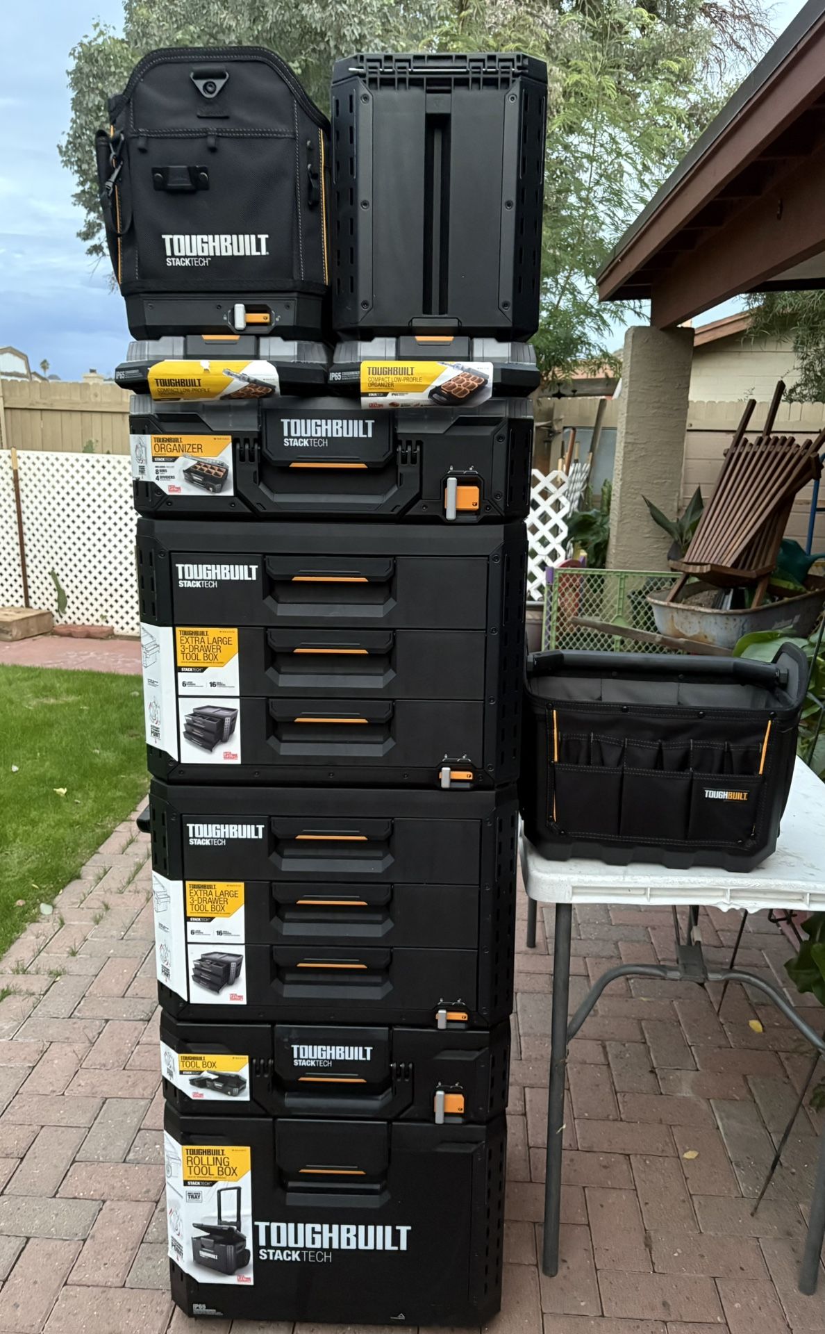 Toughbuilt Stacktech Rolling Toll Box for Sale in Phoenix, AZ - OfferUp