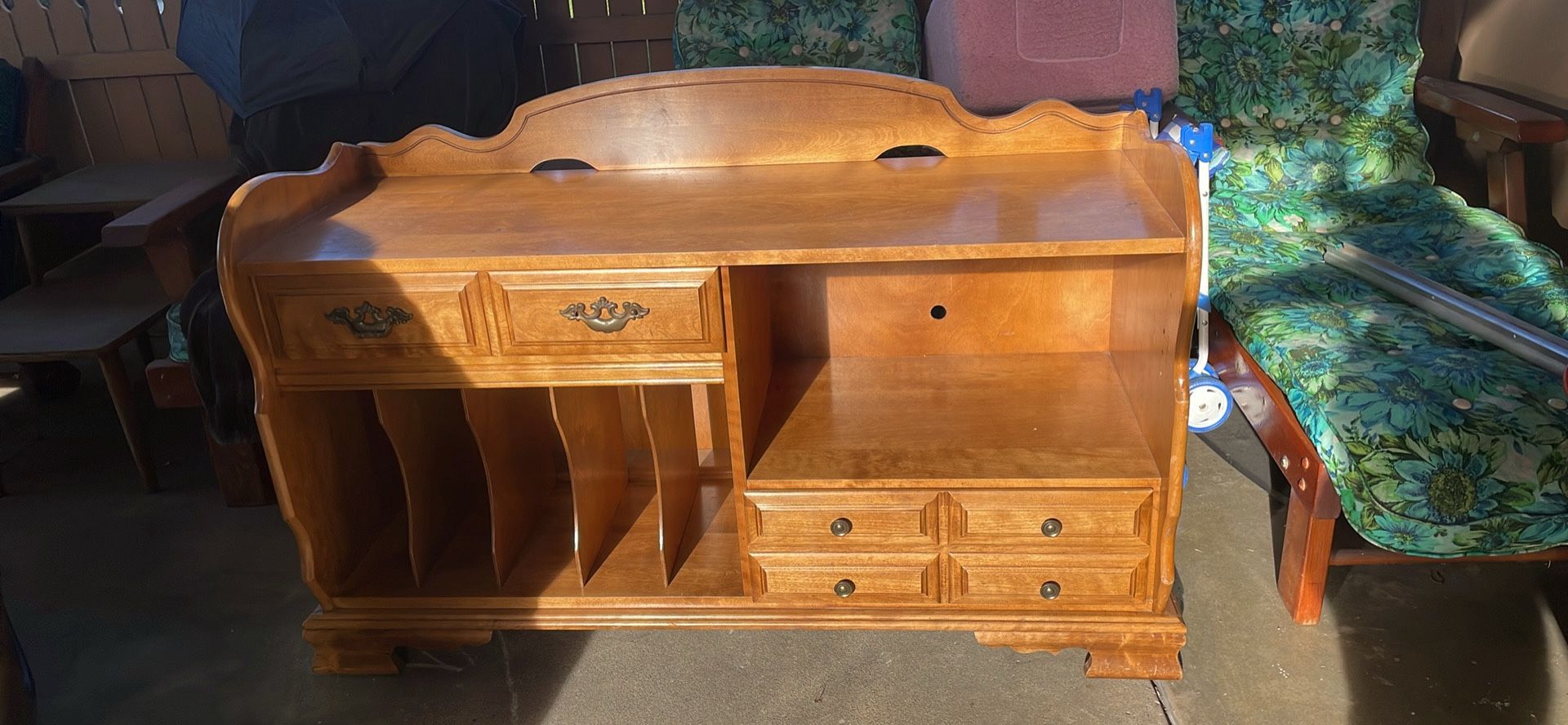 Vintage Entertainment Unit for Sale in El Monte, CA - OfferUp
