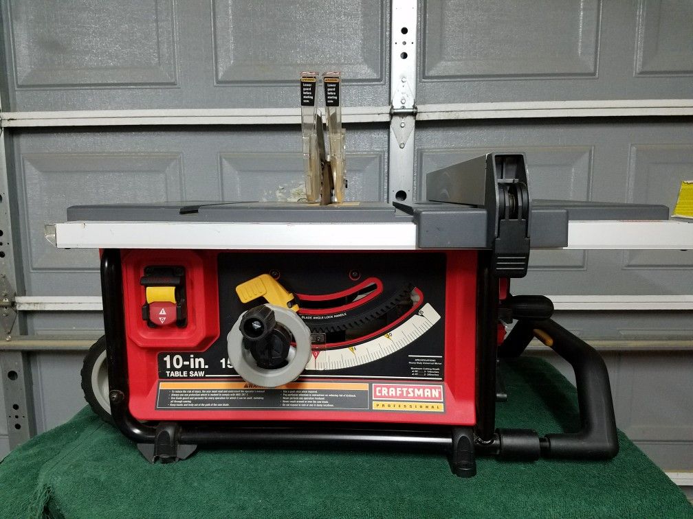 Craftsman Portable Table Saw