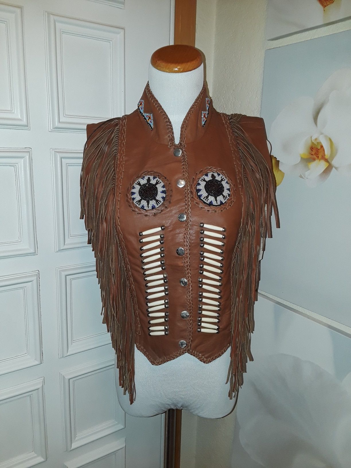 Motorcycle Vests Native American