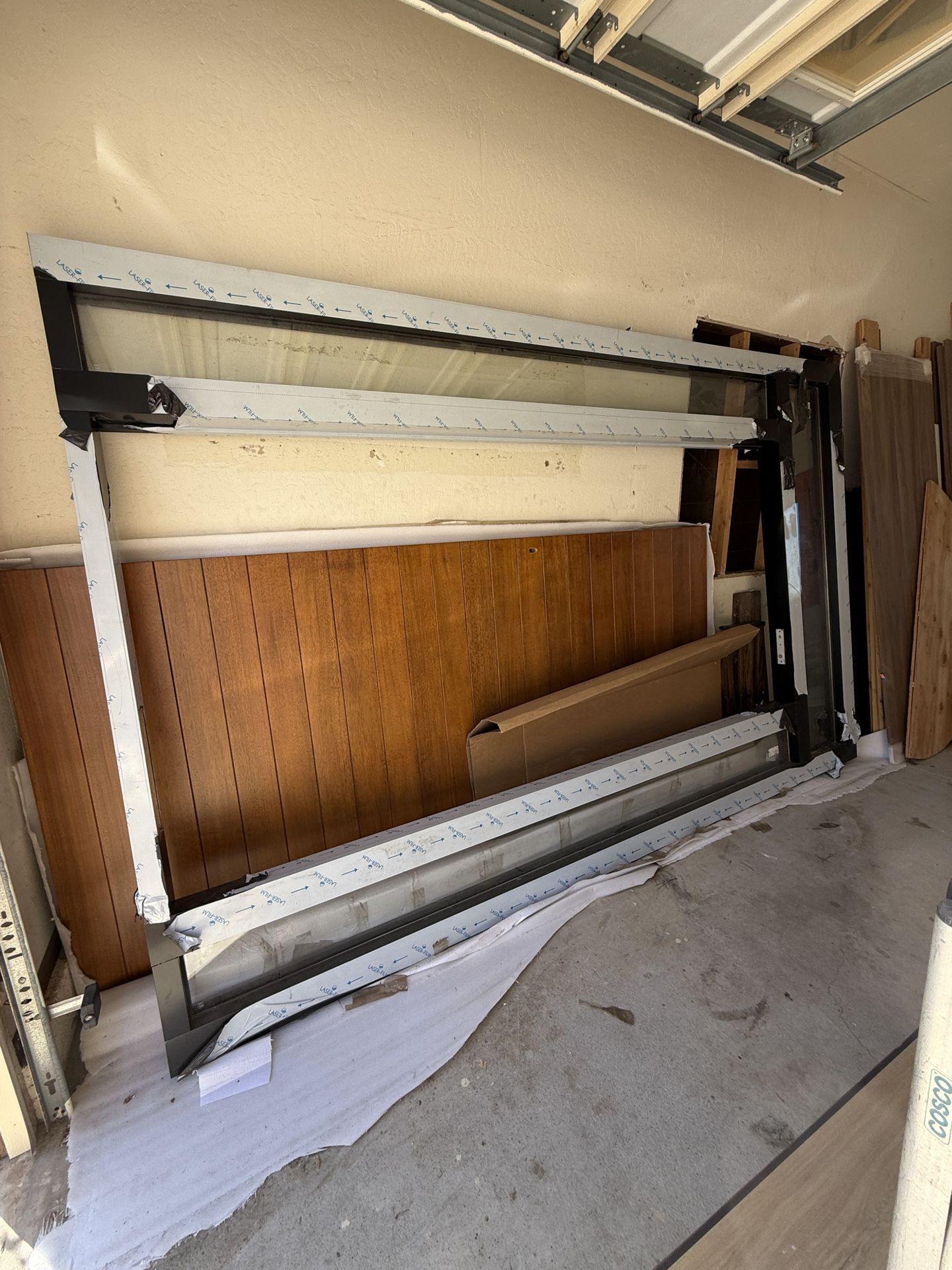 Pivot Door With Glass Sidelight And Transom With Steel Frame for Sale ...