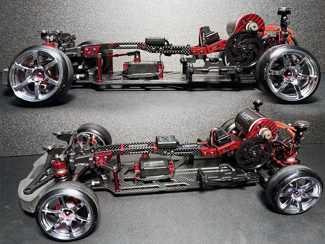 MST RMX 2.5 RTR RC Drift RWD Upgraded Carbon Fiber Aluminum Hop-Ups and ...