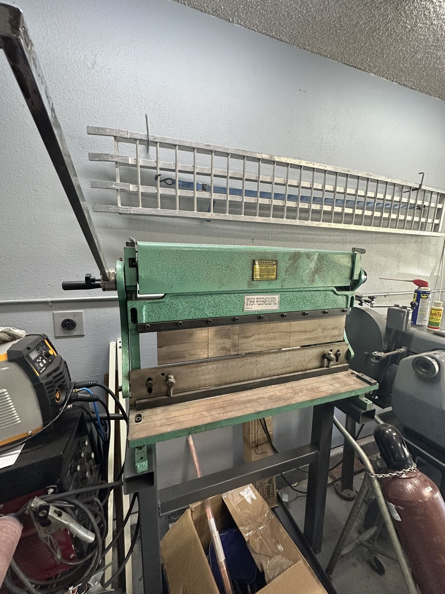 30" Press Brake, Shear, And Slip Roll With Stand for Sale in Las Vegas ...