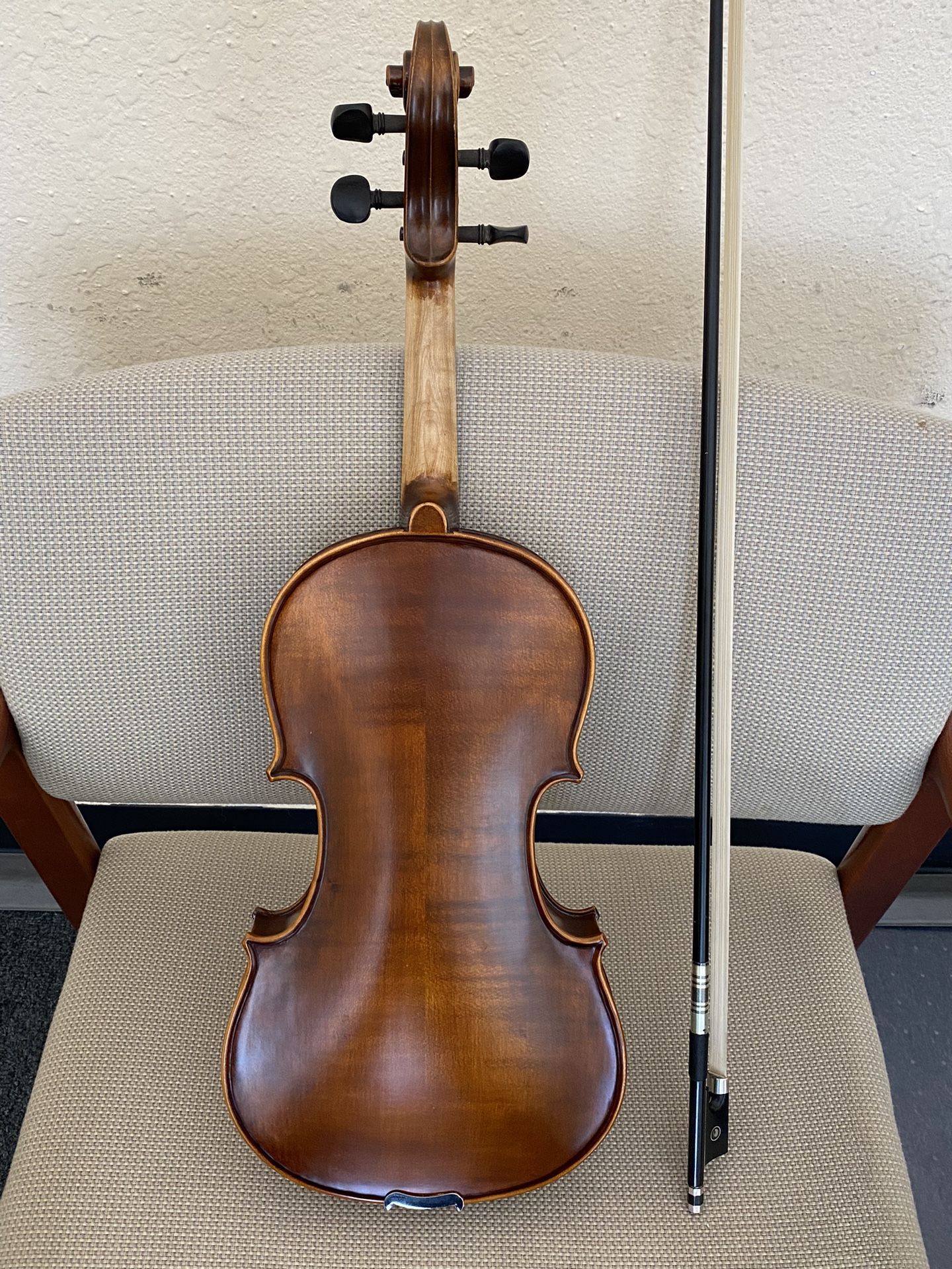 Fiddlerman Violin Full Size 4/4 with Case & Bow Intermediate/Advanced ...