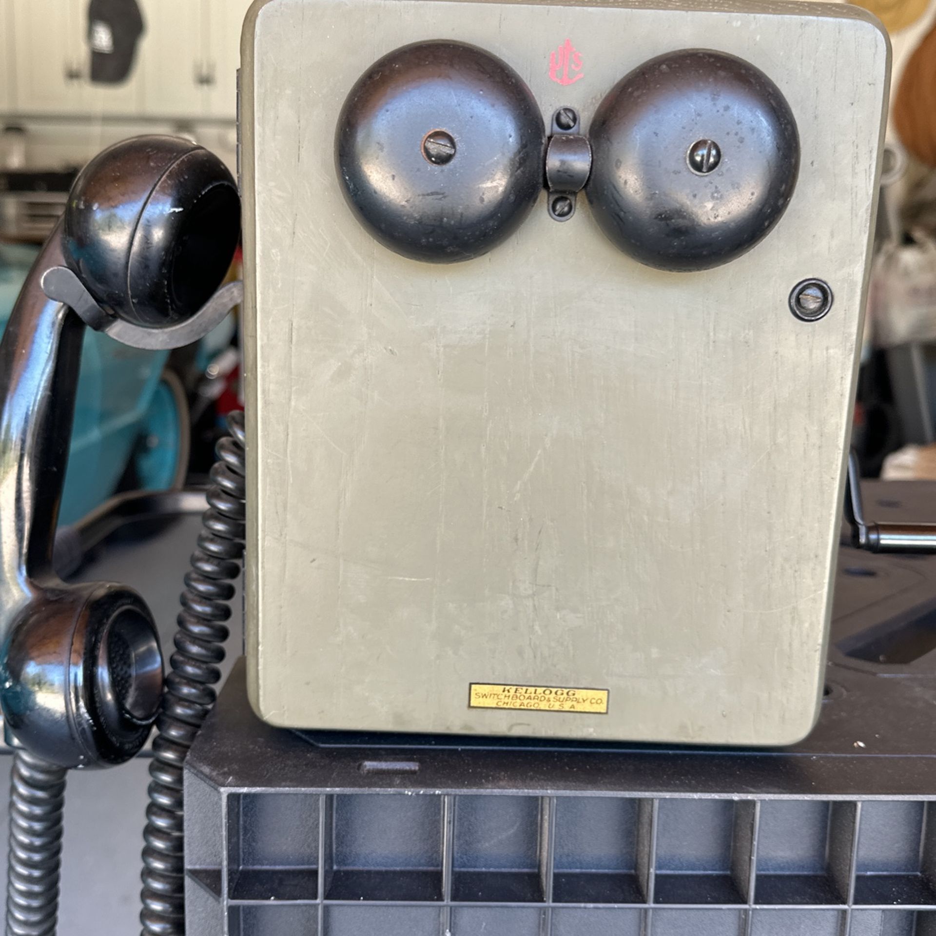 Original WW2 US Army Kellog Switchboard Wall Phone for Sale in San ...