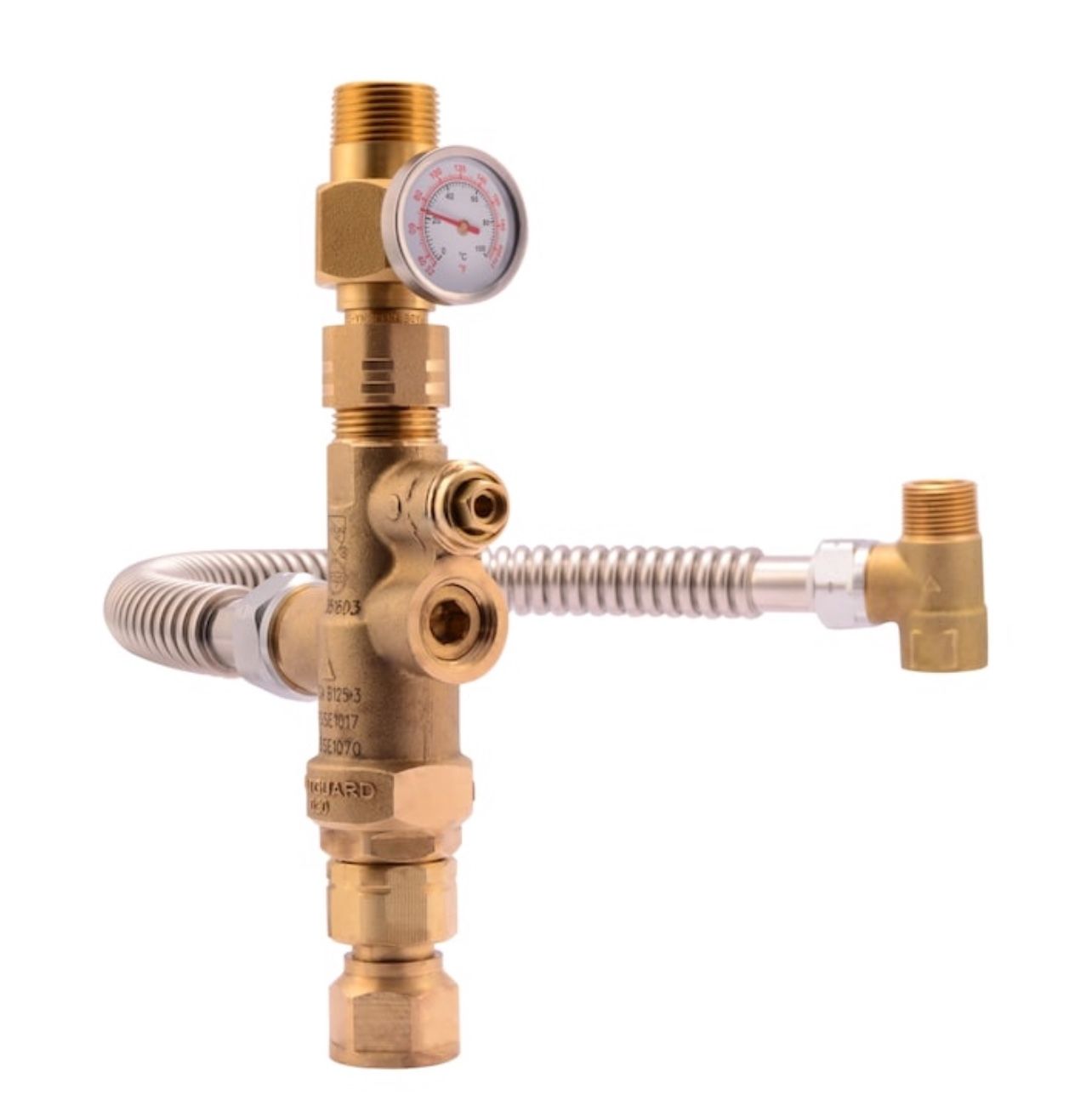 Tank Booster Pro Brass Tank Booster Electric/Gas Tank Water Heater for ...