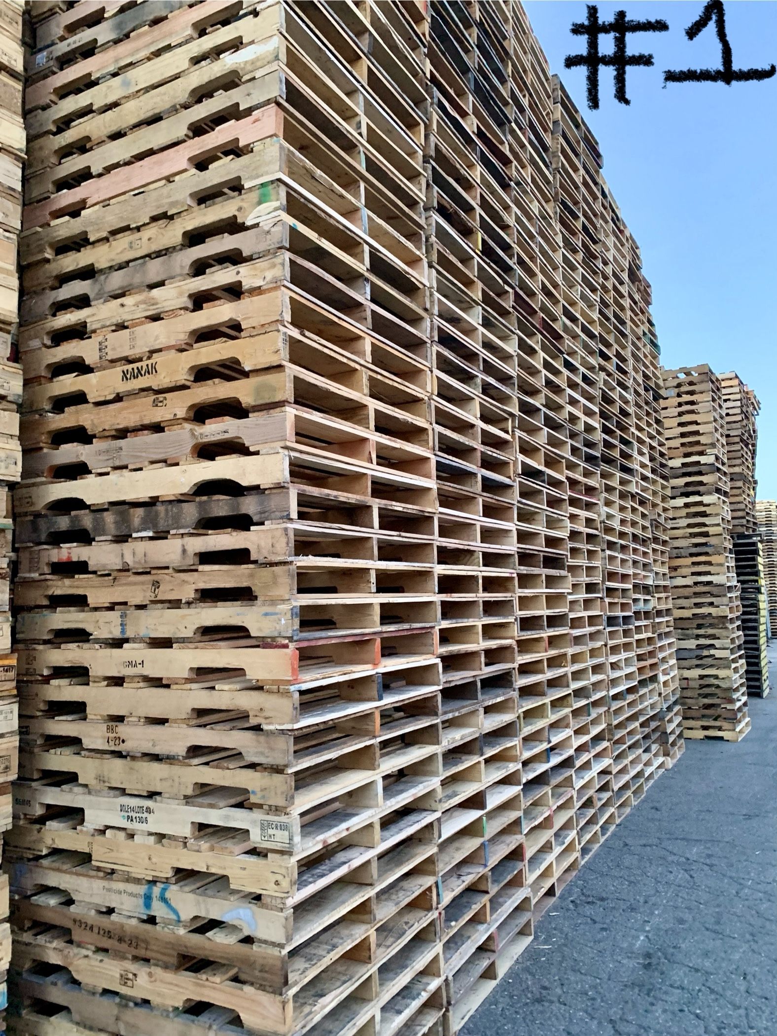 4way #1 / #2 Wood Pallets / Block / Regular 2way Pallets & Custom ...