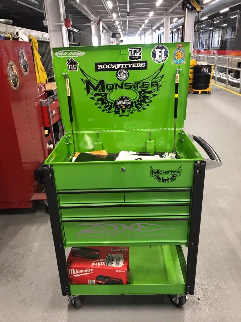 Monster Tool box great condition 350 obo for Sale in Keller, TX - OfferUp