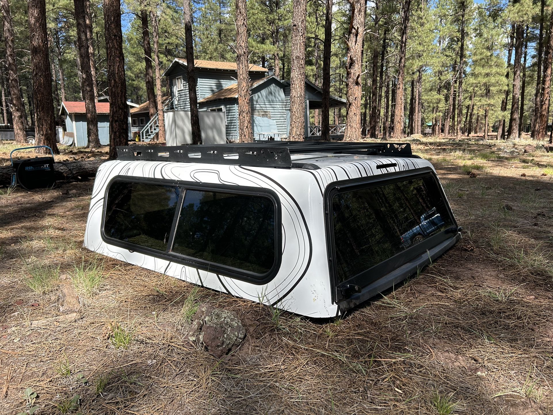 Jason Camper Shell With Roof Rack for Sale in Flagstaff, AZ - OfferUp