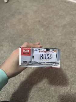 Boss Audio Systems Elite ELPC40B Rear View License Plate Mount Camera ...